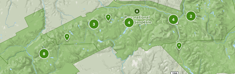 Réserve faunique des Chic-Chocs : Meilleurs itinéraires pour camper ...