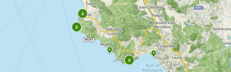 I migliori 10 sentieri sulla spiaggia in Parco Nazionale del Cilento ...
