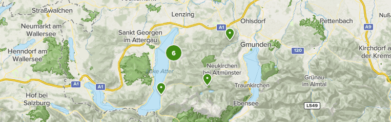 Best Moderate Trails in Attersee-Traunsee Nature Park | AllTrails