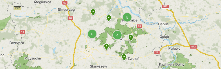 2023 Best 10 Partially Paved Trails in Kozienice Landscape Park | AllTrails