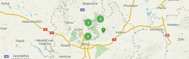 Las mejores rutas de cicloturismo en Chráněná krajinná oblast (CHKO ...