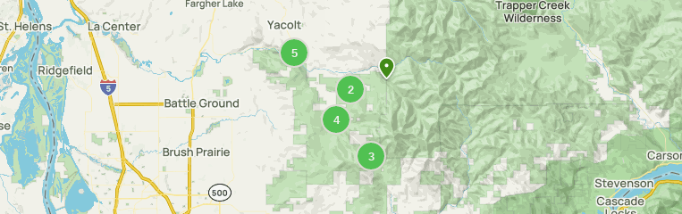 2023 Best Waterfall Trails in Yacolt Burn State Forest | AllTrails