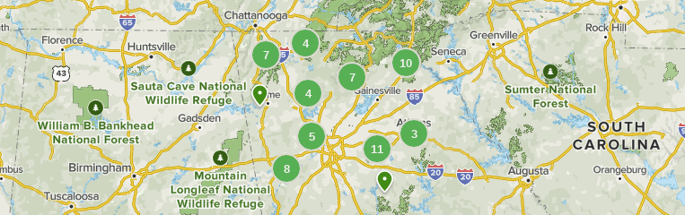 Best Horseback Riding Trails in Chattahoochee-Oconee National Forest ...