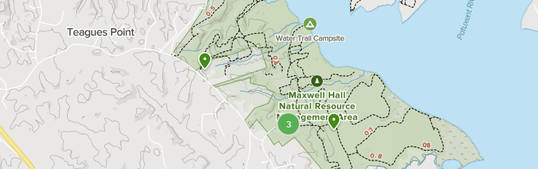 Best Easy Trails in Maxwell Hall Natural Resource Management Area ...