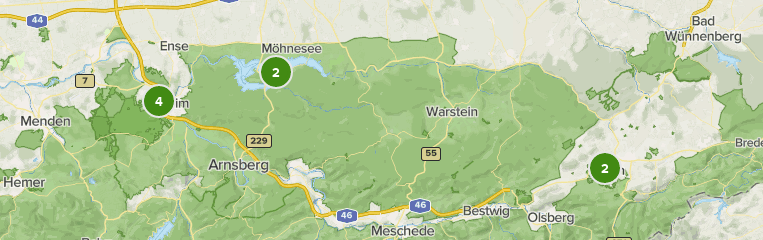 Best Camping Trails in Naturpark Arnsberger Wald | AllTrails