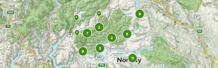 I migliori 10 sentieri nei boschi in Parco Nazionale Jotunheimen ...