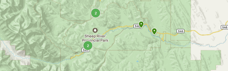 Best Moderate Trails in Sheep River Provincial Park | AllTrails