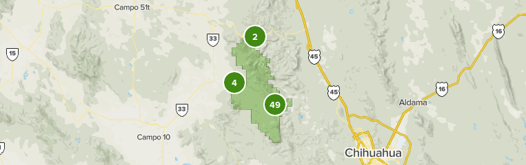 Las 19 mejores rutas en el bosque en Parque Nacional Cumbres de Majalca ...