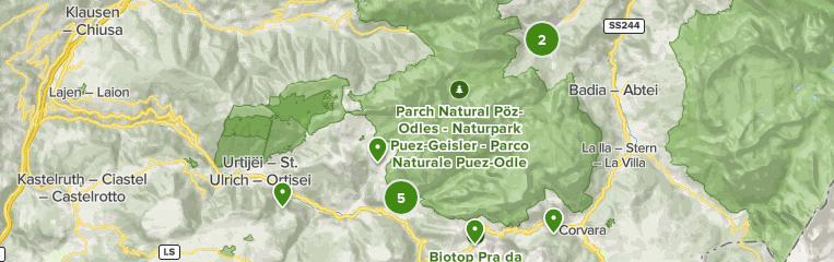 Best Snowshoeing Trails in Parco Naturale Puez Odle | AllTrails