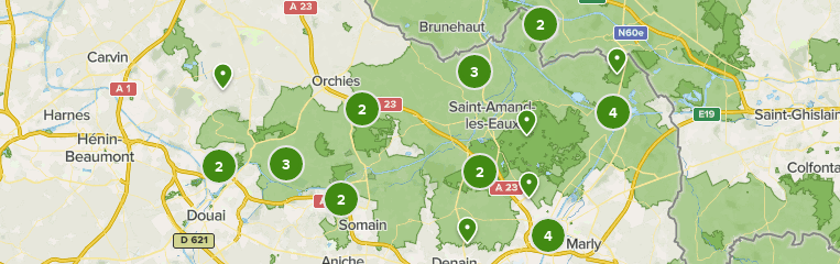 Best 10 Easy Trails in Parc naturel régional Scarpe-Escaut | AllTrails