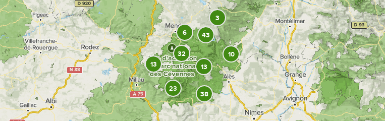 Best 10 Moderate Trails in Cévennes National Park | AllTrails
