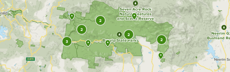 Best 10 Walking Trails in Bunyip State Park | AllTrails