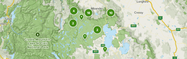 Best 10 Walking Trails in Central Plateau Conservation Area: Map ...