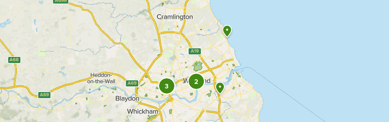 Best Views Trails in Leazes Park | AllTrails