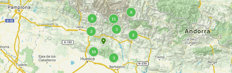 De beste wandelroutes in Guara Mountains and Canyons Nature Reserve ...