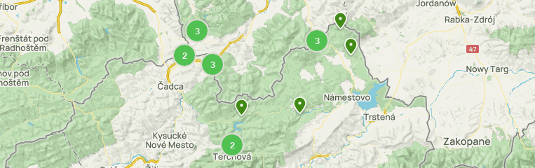 Best Short Trails in Chránená krajinná oblasť (CHKO) Horná Orava ...