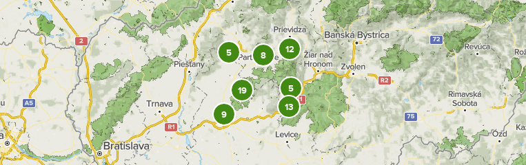 Best 10 Partially Paved Trails in Chránená krajinná oblasť (CHKO ...