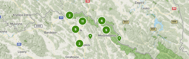2023 Best 10 Forest Trails in Chránená krajinná oblasť (CHKO) Východné ...