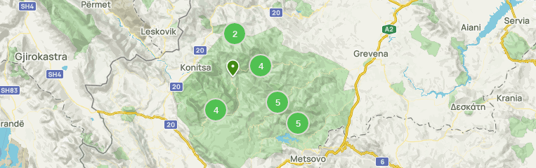 2023 Best 10 Long Trails in Northern Pindos National Park (Valia Calda ...