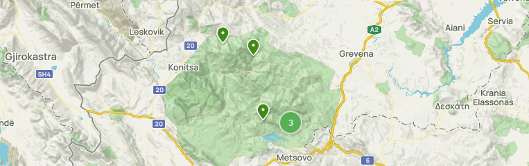 Best Hikes And Trails In Northern Pindos National Park Valia Calda