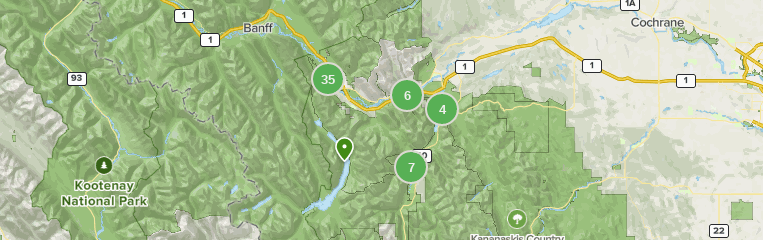 Best Mountain Biking Trails in Bow Valley Wildland Provincial Park ...