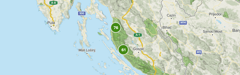 Best 10 Views Trails in Northern Velebit National Park | AllTrails