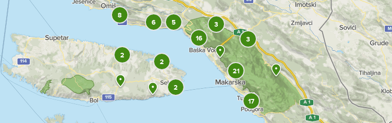 Park prirode Biokovo: as 10 melhores trilhas acessíveis para cães ...