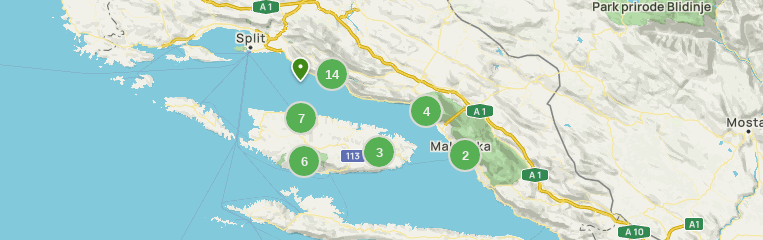 Best Historic Site Trails in Biokovo Nature Park | AllTrails