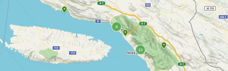Best 10 Moderate Trails in Biokovo Nature Park | AllTrails
