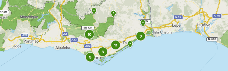 Las 10 mejores rutas fáciles en Parque Natural da Ria Formosa | AllTrails