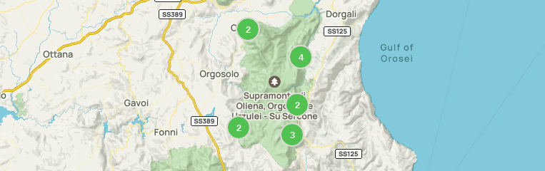 2023 Best 10 Long Trails in Oliena, Orgosolo and Urzulei - Su Sercone ...