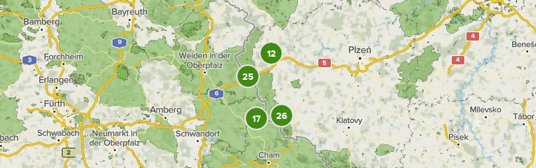 Best 10 Forest Trails in Protected Landscape Area Český les | AllTrails