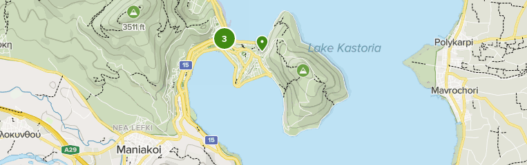 Best 10 Lake Trails in Limni - Vouno Kastorias | AllTrails