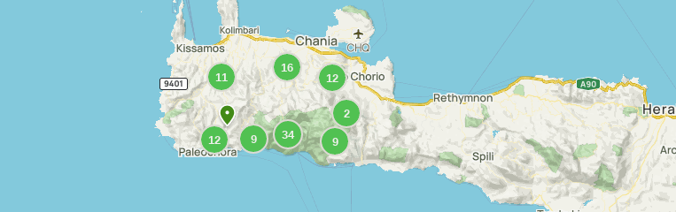 10 Best Views Trails in Lefka Ori National Park | AllTrails