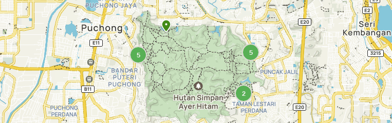 2023 Best 10 River Trails in Hutan Simpan Ayer Hitam | AllTrails