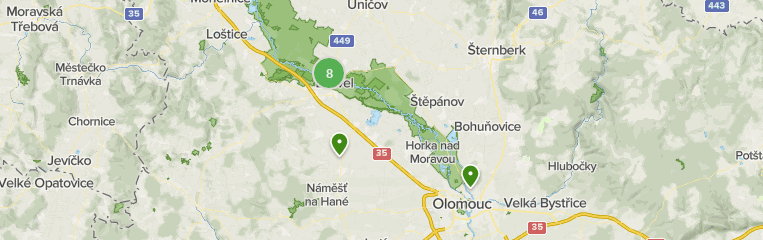 Best Forest Trails in Chráněná krajinná oblast (CHKO) Litovelské ...