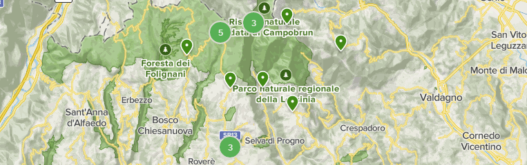 Best 10 Camping Trails in Parco Naturale Regionale della Lessinia ...
