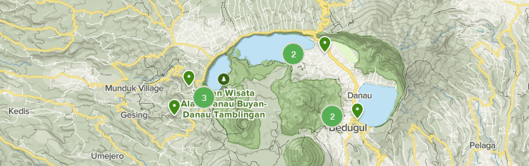 Best Views Trails in Taman Wisata Alam Danau Buyan Danau Tamblingan ...