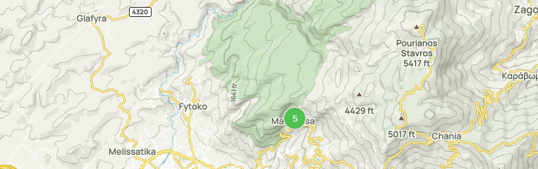 Best Forest Trails in Sarakinos - Kaliakouda - Panagias - Pournari ...