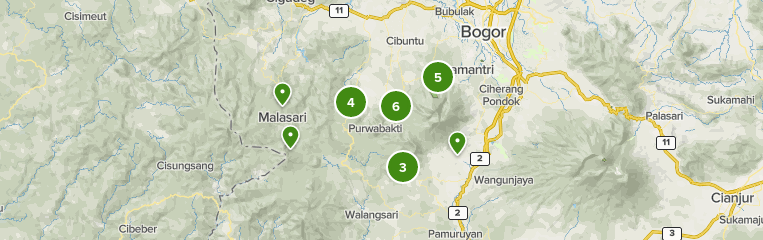 Best 10 Views Trails in Mount Halimun Salak National Park | AllTrails