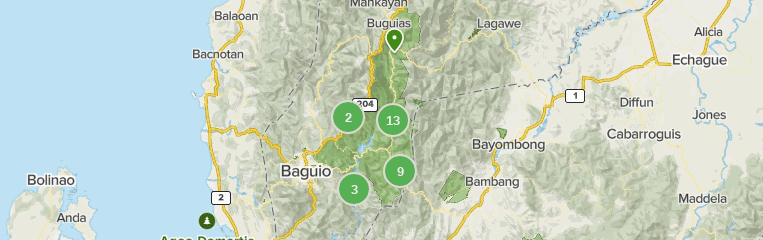 Las mejores rutas para acampar en Upper Agno River Basin | AllTrails