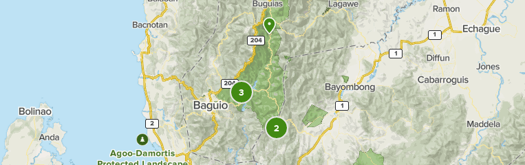 Best 10 Moderate Trails in Upper Agno River Basin | AllTrails