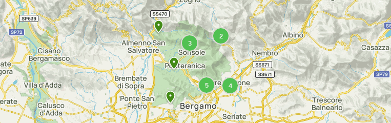 2023 Best 10 Long Trails in Parco dei Colli di Bergamo | AllTrails