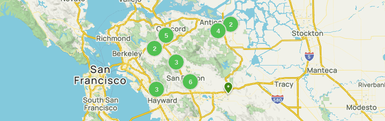 Best Paved Trails in East Bay Regional Park District Trail Systems ...