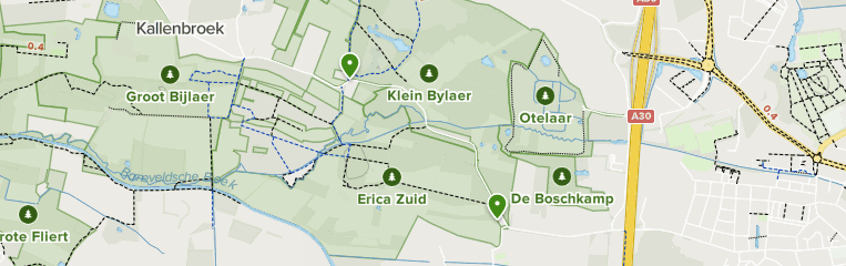 Best Easy Trails in Het Paradijs: Klein Bylaer, Groot Bylaer, Erica ...