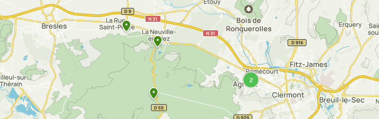 Forêt domaniale de Hez Froidmont : les meilleurs parcours de trail en 2023 | AllTrails