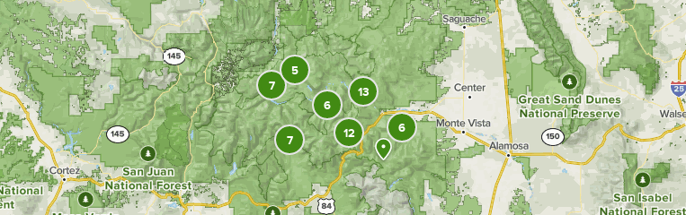 Best 10 Forest Trails in Rio Grande National Forest, Divide Ranger ...