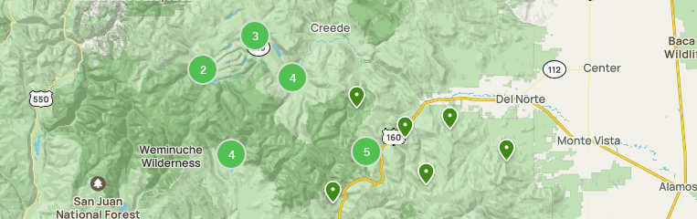 2023 Best 10 Lake Trails in Rio Grande National Forest, Divide Ranger ...