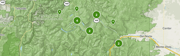 Best Off Road Driving Trails in Rio Grande National Forest, Divide ...