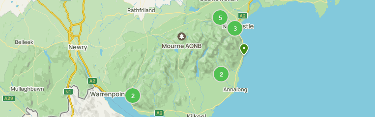 10 Best Waterfall Trails in Mourne Mountains Area of Outstanding Natural Beauty | AllTrails